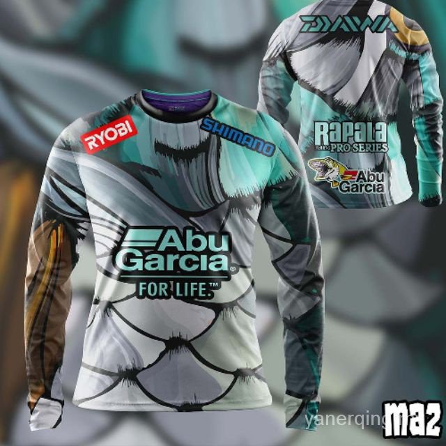 Abu Garcia Edition Fishing Jersey OutFit Sublimation | Shimano Rapala ...