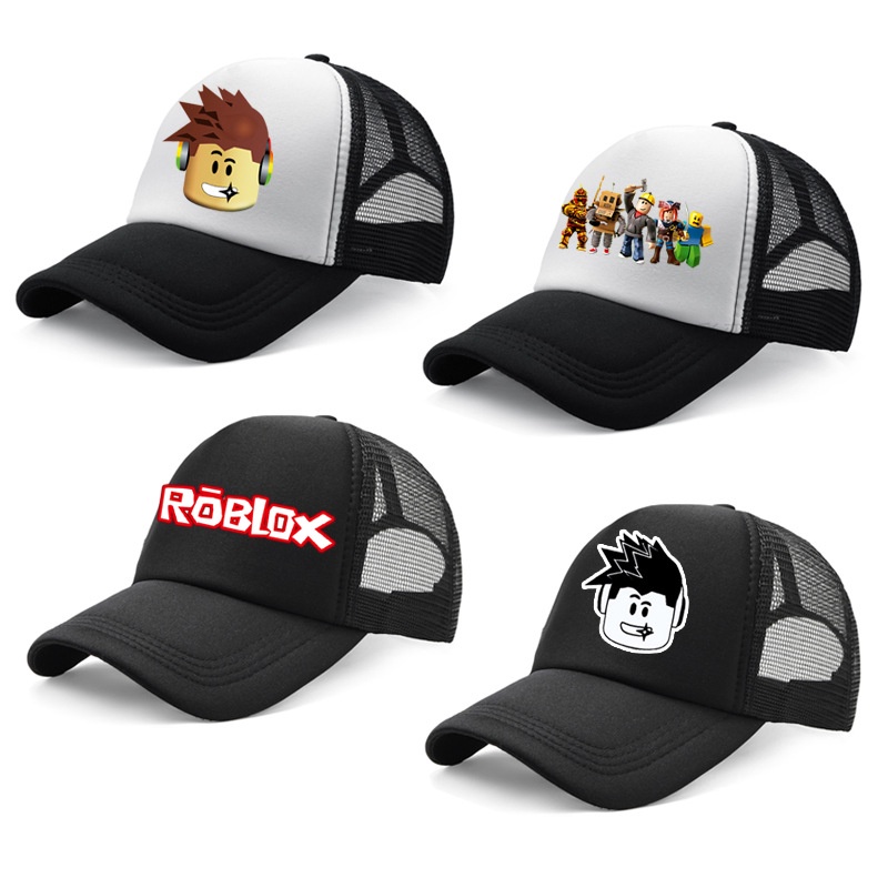 Game ROBLOX Hat Cartoon Baseball Cap Peaked Cap Men Women Big Children ...