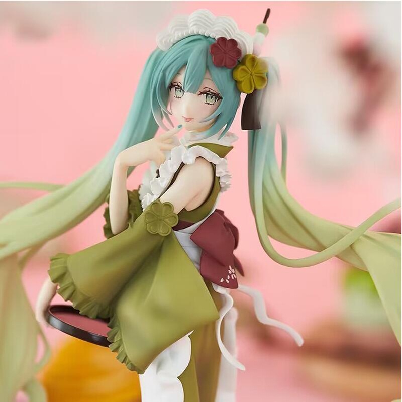 20cm Furyu Vocaloid Hatsune Miku Matcha Ice Cream For Dessert Anime ...