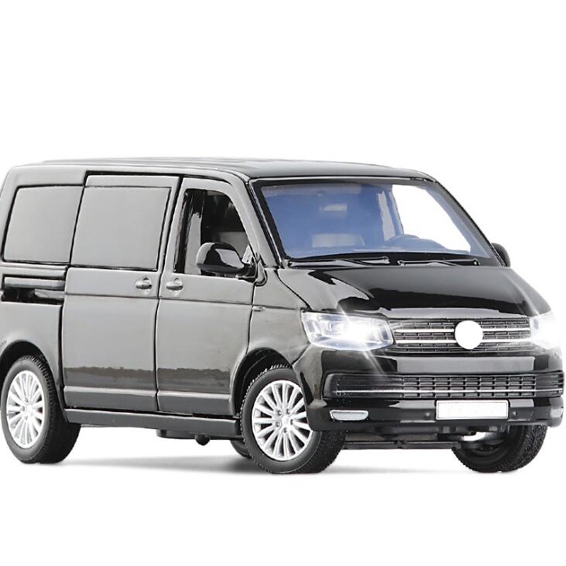 1:32 Zinc Alloy Bus VW Multi-van T6 Van Alloy Diecast MPV Model Sound ...