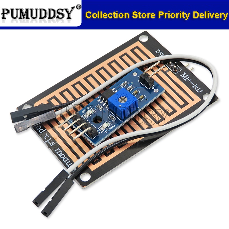 1sets Raindrops Snow Detection Sensor Module Rain Weather Module