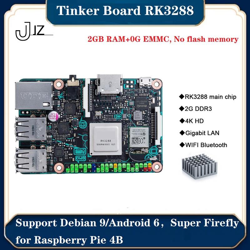 For ASUS Tinker Board RK3288 Quad Core 2GB LPDDR3 Debian 9/Android 6 Development Board Super ...