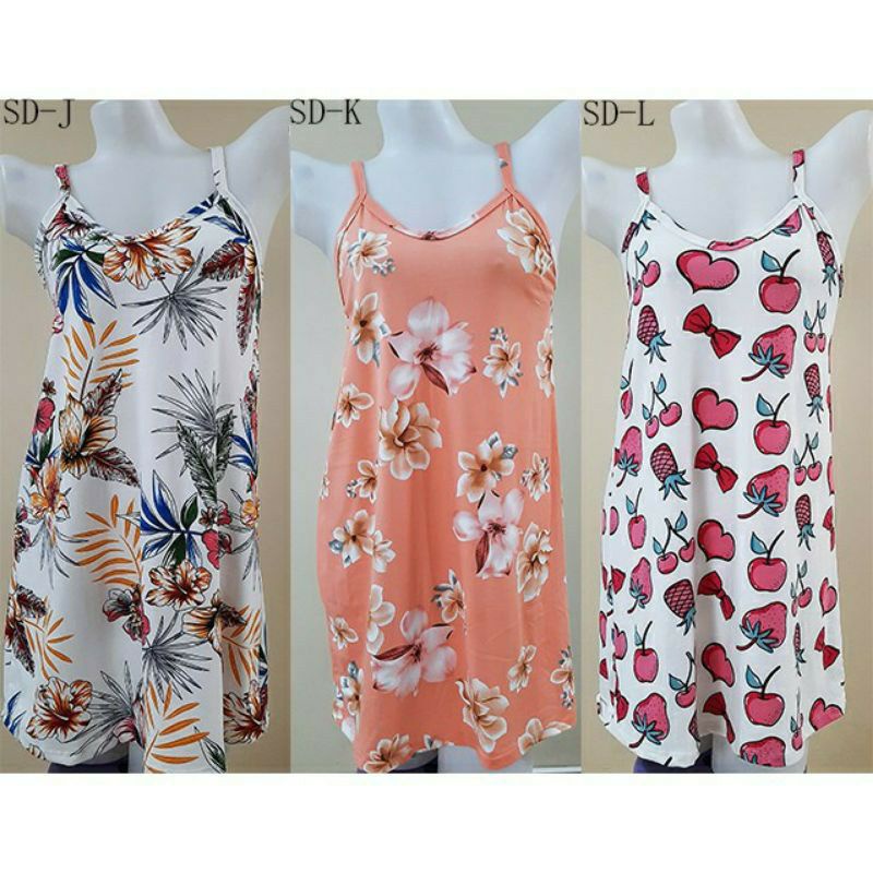 DAILY SALE DUSTER/ DRESS PAMBAHAY FIT UP TO LARGE FRAME. COTTON SPANDEX ...