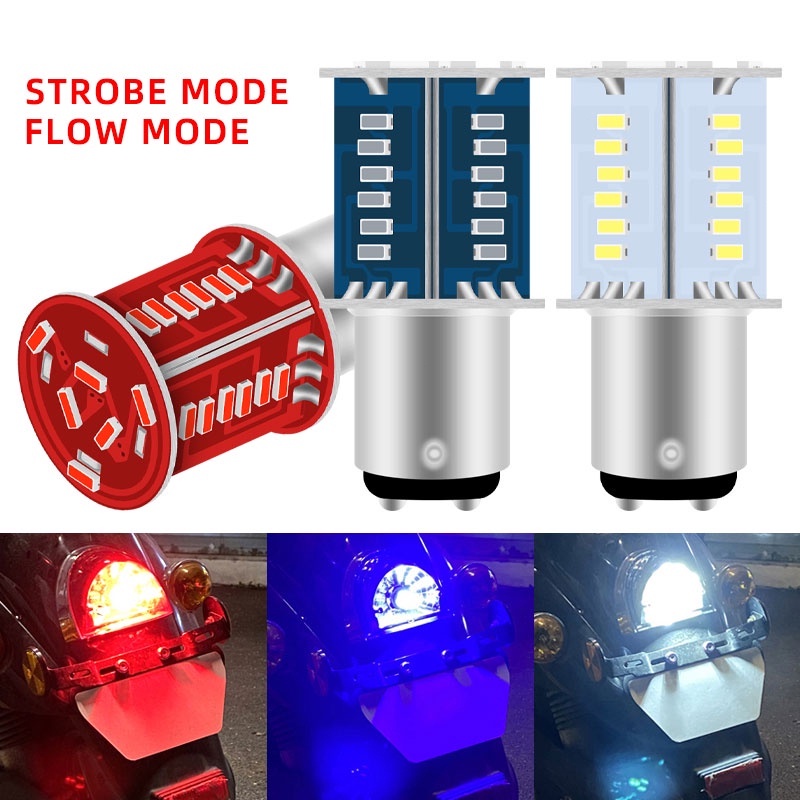 Motorcycle led brake light Tail Light Flash 1157 LED Strobe Signal ... Motorcycle led brake light Tail Light Flash 1157 LED Strobe Signal ...