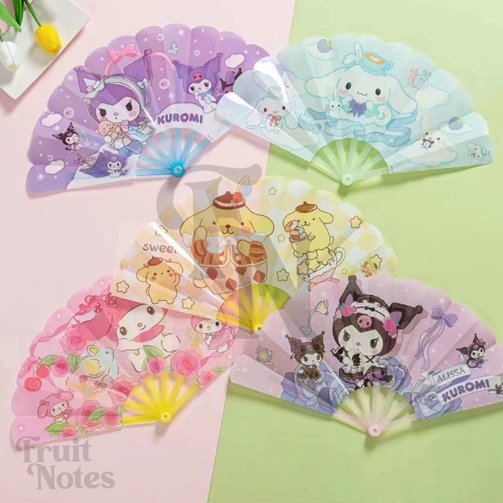 VG164 Sanrio Theme Plastic Hand Fan | Shopee Philippines