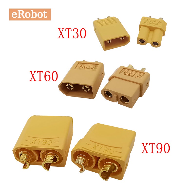 XT90 XT60 XT30 Male Female Banana Bullet Plug Jack Connector XT-60 XT ...