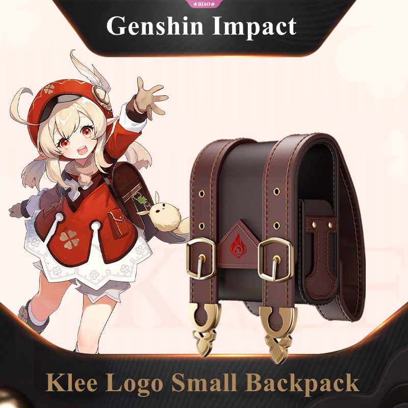 Genshin Impact Klee AirPods Case Cover Klee's Backpack Small School Bag ...
