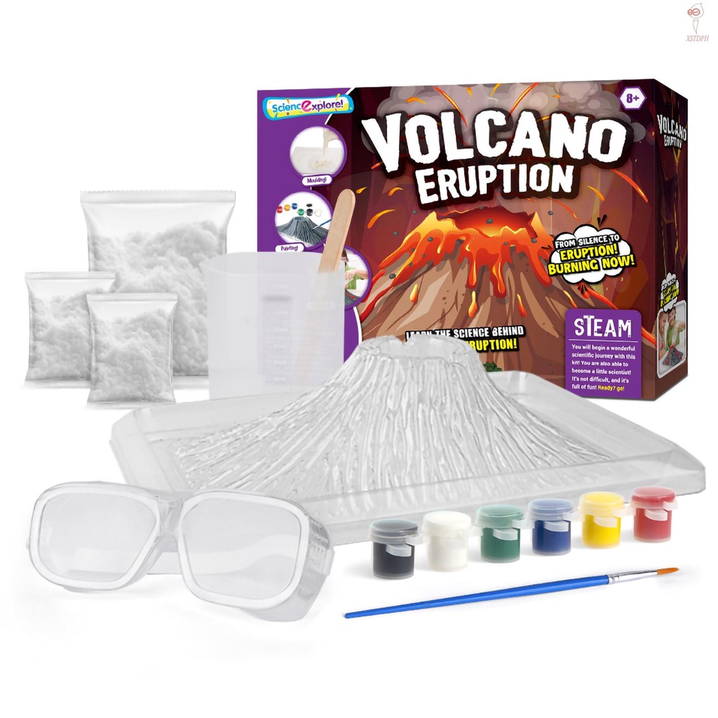 Volcanic Eruption Kit STEM Chemical Science Experiment Educational ...