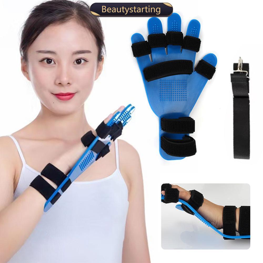 BEAUTYSTARTING Adjustable Finger Board Finger Rehabilitation Training Equipment Stroke ...