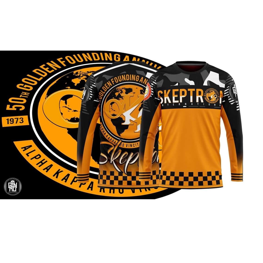 AKP 1973 Long sleeve 50 Years Anniversary AKP SKEPTRON Alpha Kappa Rho ...