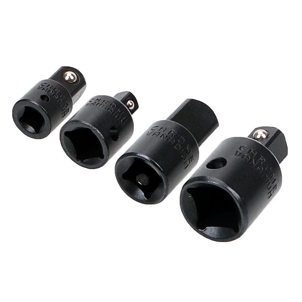 Spanner Set Converter 4pcs 1/4 3/8 1/2 Reducer Sleeve Wrench Adapter ...