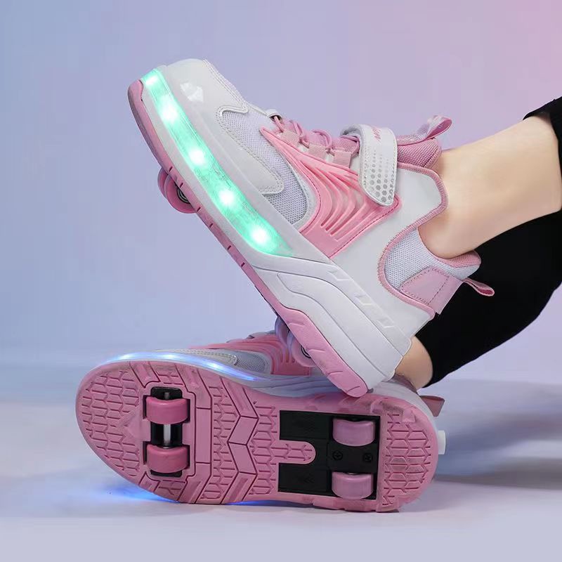 New 2023 Deformation Shoes New Four-wheel Riot Shoes Riot Roller Skates ...