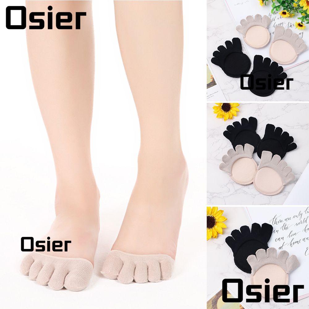 OSIER1 Five Fingers Socks Half Insoles Foot Care Invisible Socks Pain ...
