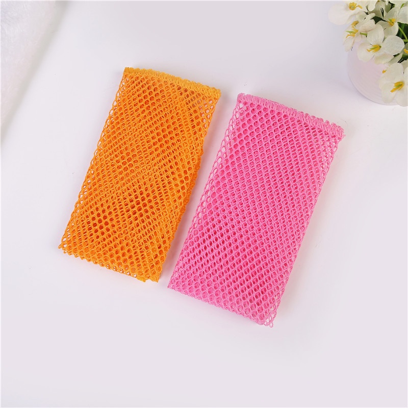 2pcs Innovative Dish Washing Net Cloths Scourer - 100% Odor Free Quick ...