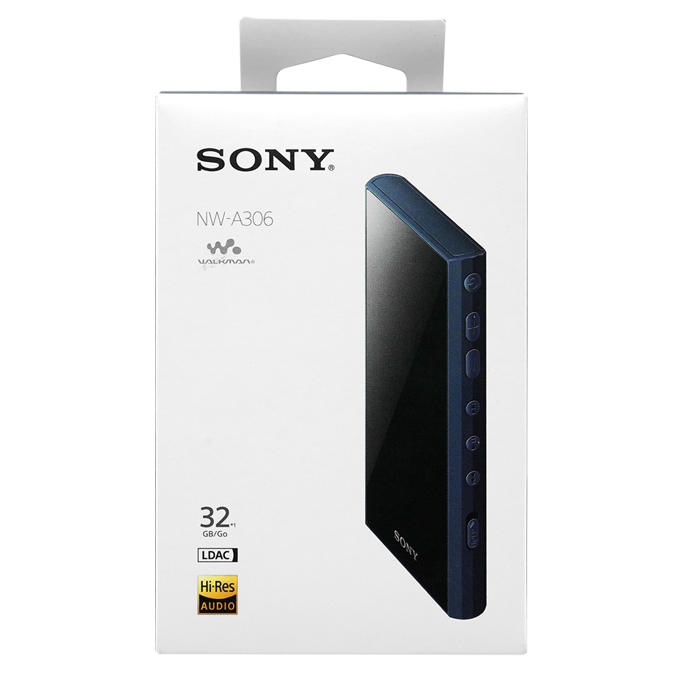 Sony NW-A306 Walkman 32GB Hi-Res Portable Digital Music Player with Android Wi-Fi Bluetooth USB ...