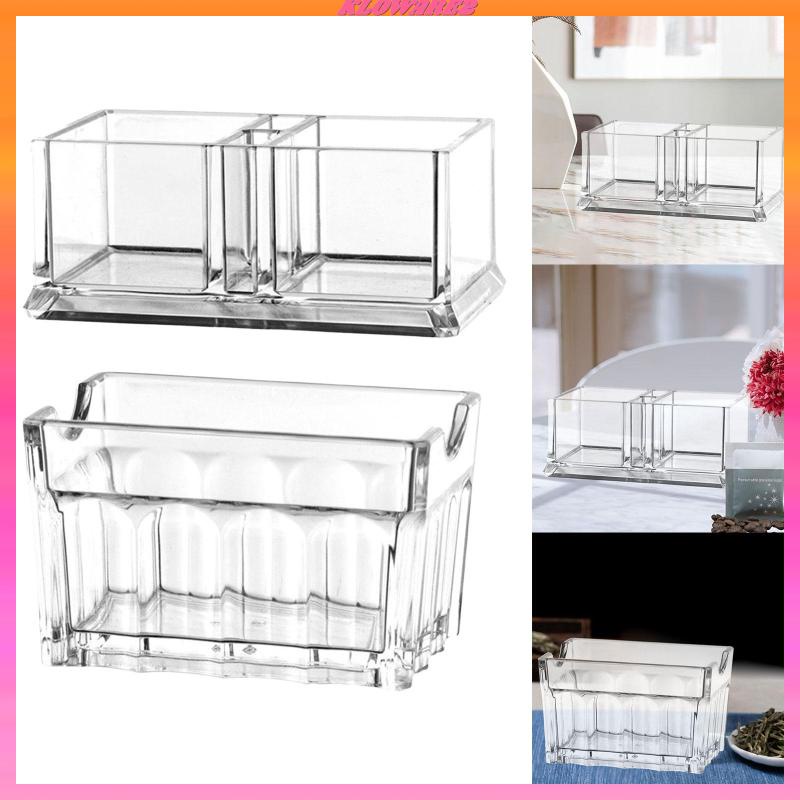 [Kloware2] Acrylic Sugar Packet Holder Sugar Packets Creamers Bowl ...