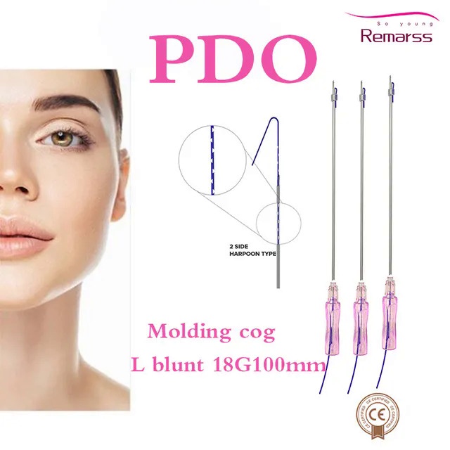 20Pcs Original Minerva Face Lifting Hilos Moulding Cog Screw/Mono Pdo Pcl Eye Surgical Suture ...