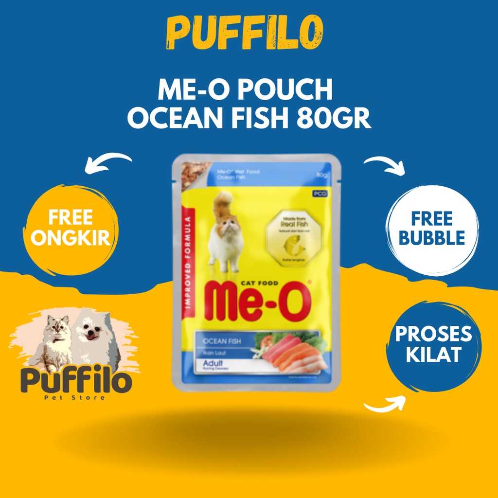 Meo Pouch Cat Wet Food 80gr | Shopee Philippines
