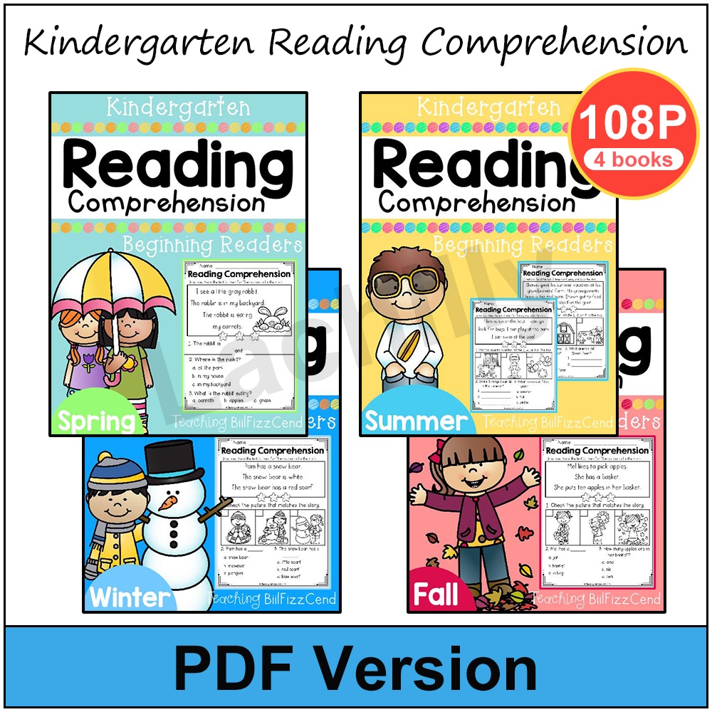 4books/set Reading Comprehension beginning readers - children kid ...