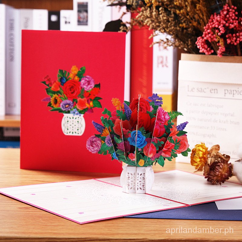 Happy Mother's Day Card Creative 3D Mother's Day Greeting Card Special ...