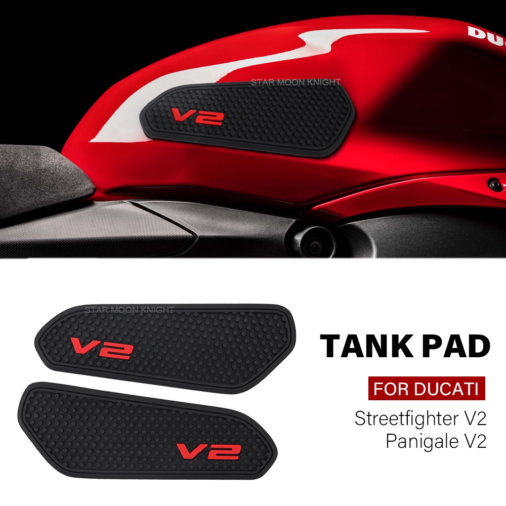For Ducati Streetfighter V2 Panigale V2 Rubber Tank Protector ...