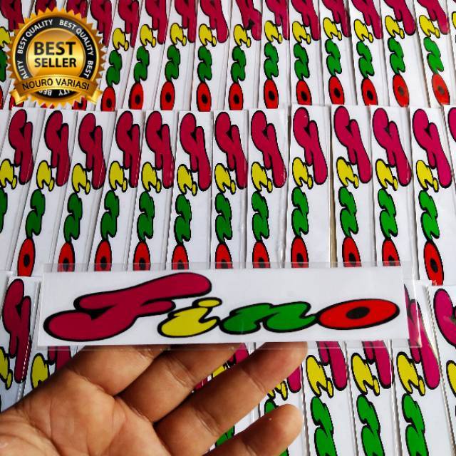 Sticker CUTTING FINO Carburetor FI THAILAND Stack FINO | Shopee Philippines