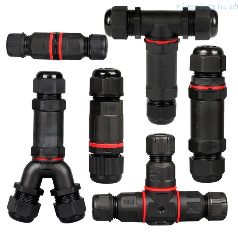 YIN Waterproof Cable Connector I-type/Y-type/T-type Plastic Cable Gland ...