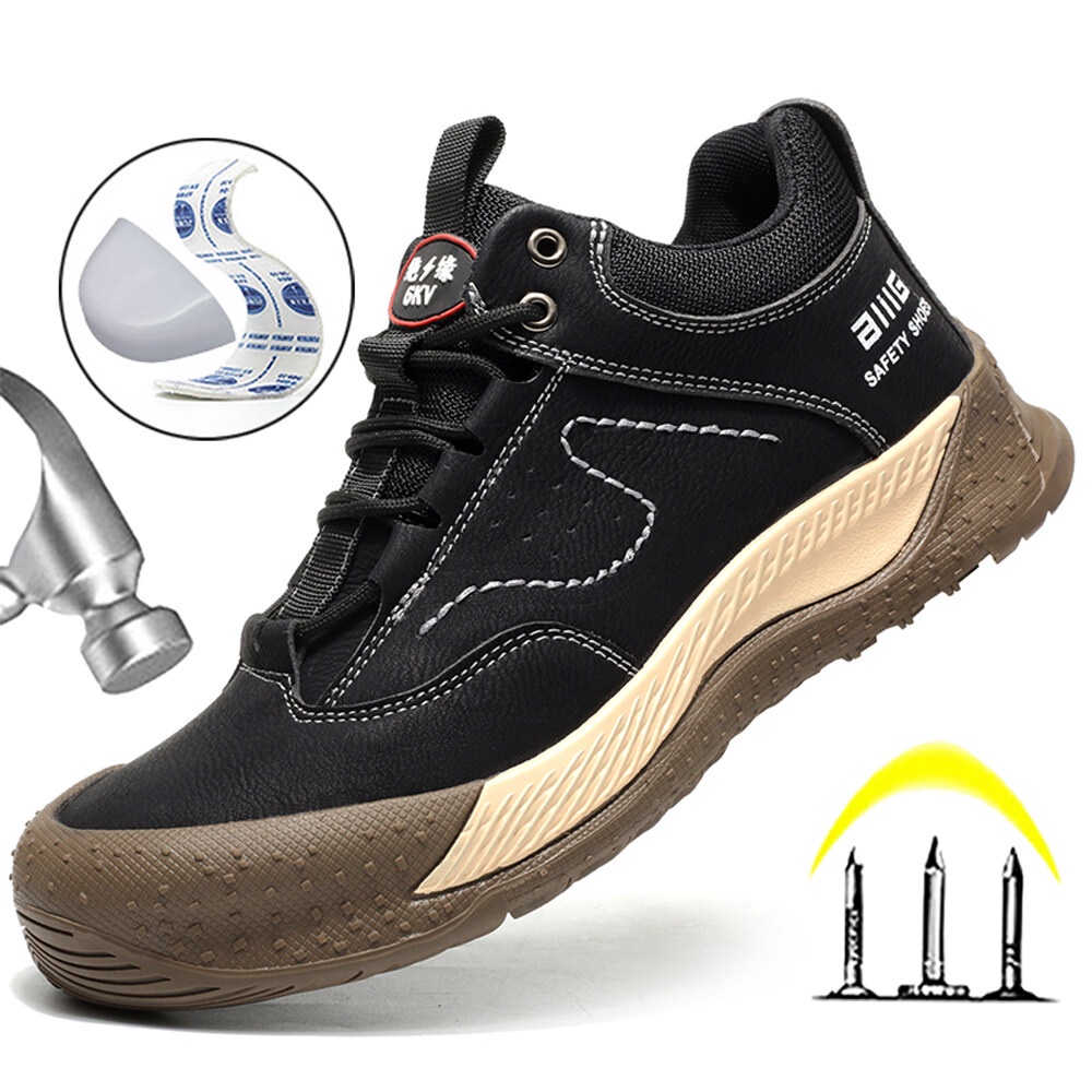 Insulated 6KV Protection Shoes Anti Puncture Safety Shoes Men Wear ...