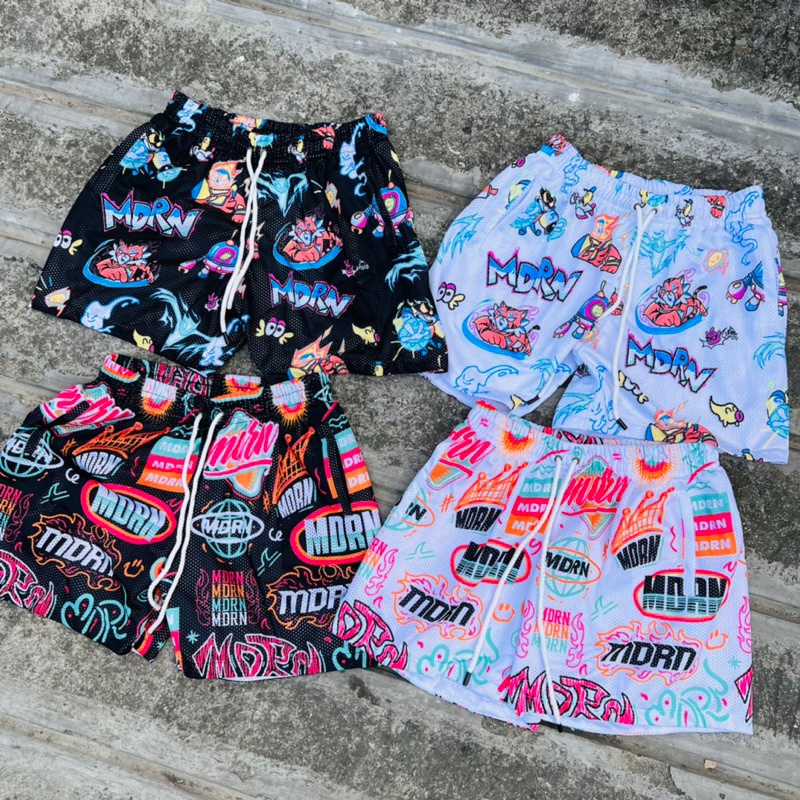 MDRN® Mesh shorts (Doodle). | Shopee Philippines