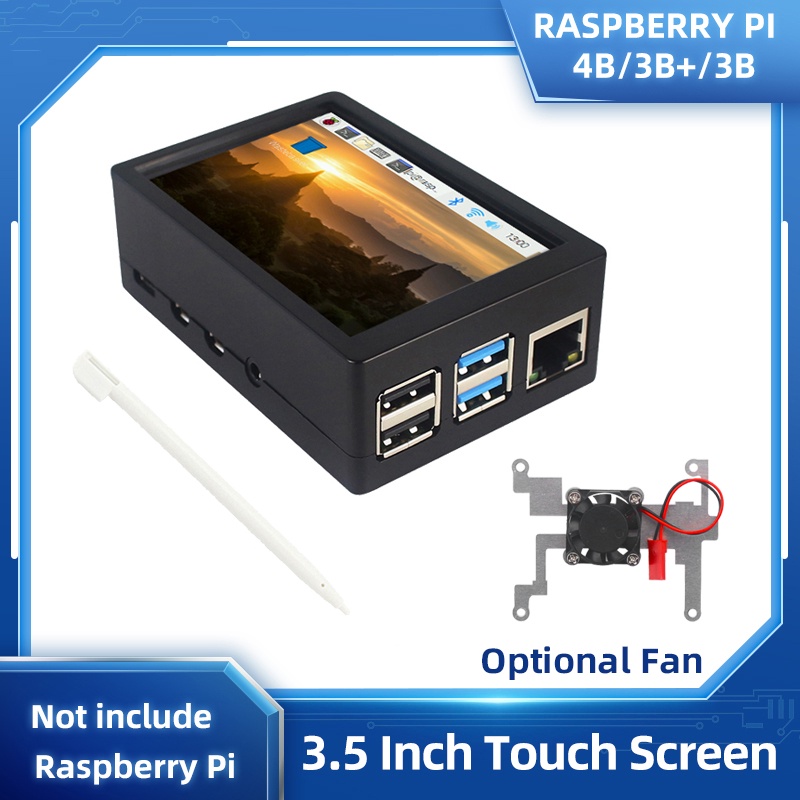Raspberry Pi 3.5 Touch Screen 480*320 LCD TFT Display Optional ABS ...