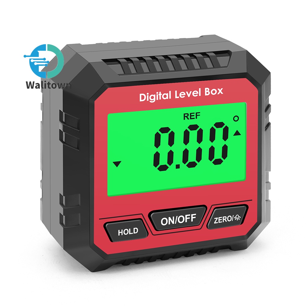 90 Degree Magnet Digital Protractor Inclinometer Level Meter Goniometer ...