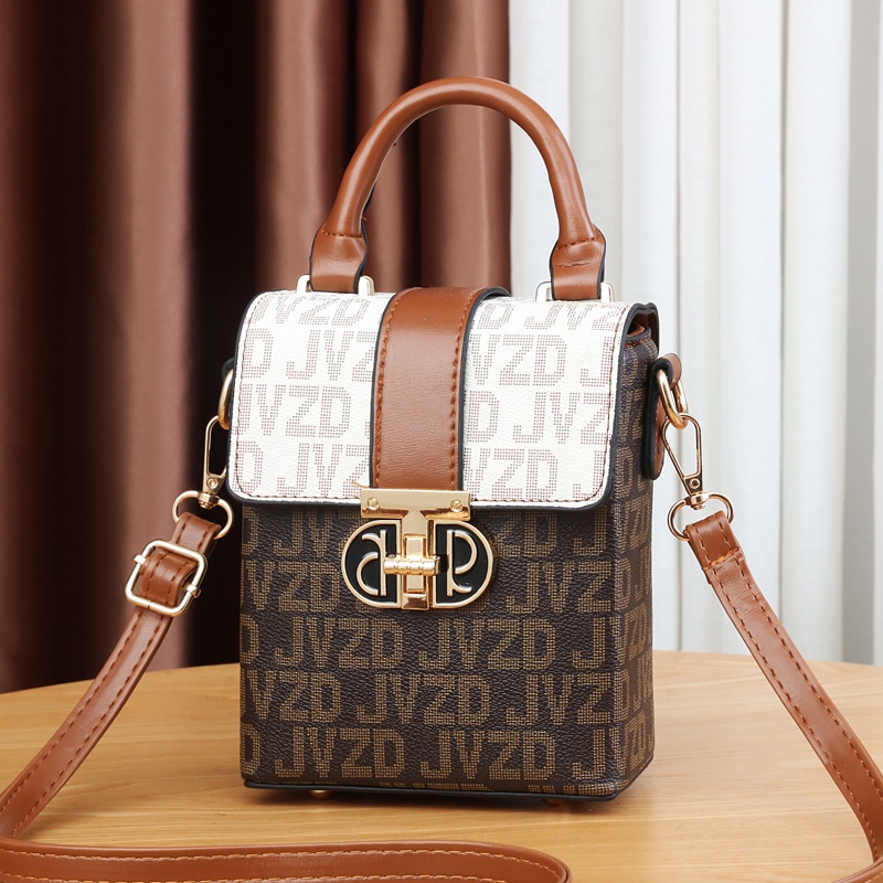 Girls' fashionable mobile phone bag, exquisite small square bag ...