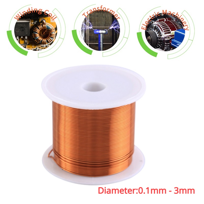 Copper Lacquer Wire 0.1mm - 3mm Cable Copper Wire Electromagnetic Wire ...