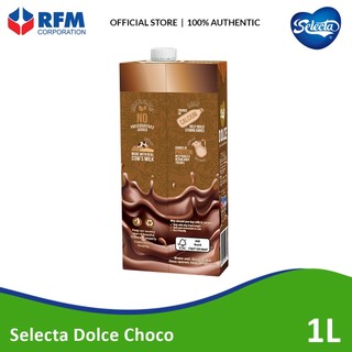 Selecta Dolce Chocolate Milk Drink 1L - Pack of 4 | Shopee Philippines
