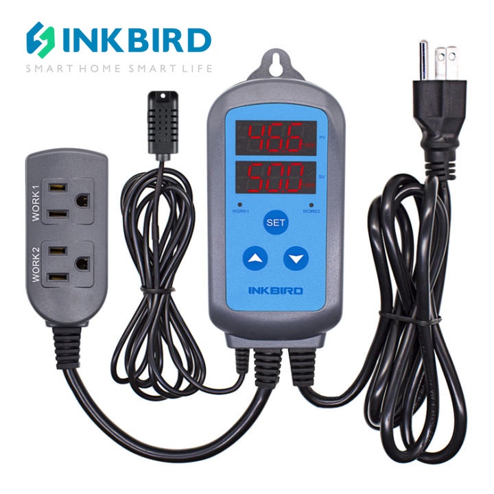 INKBIRD IHC-200 Digital Humidity Controller 110-220V 10A Humidifier ...
