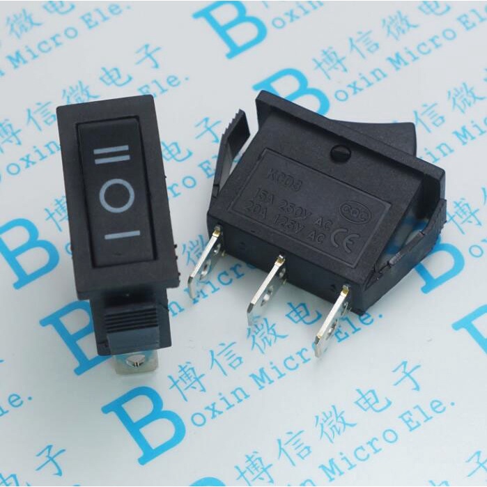Ultra-thin Tripod Three-Speed 30 * 13.6mm KCD3-3PD Rocker-Shaped Switch ...