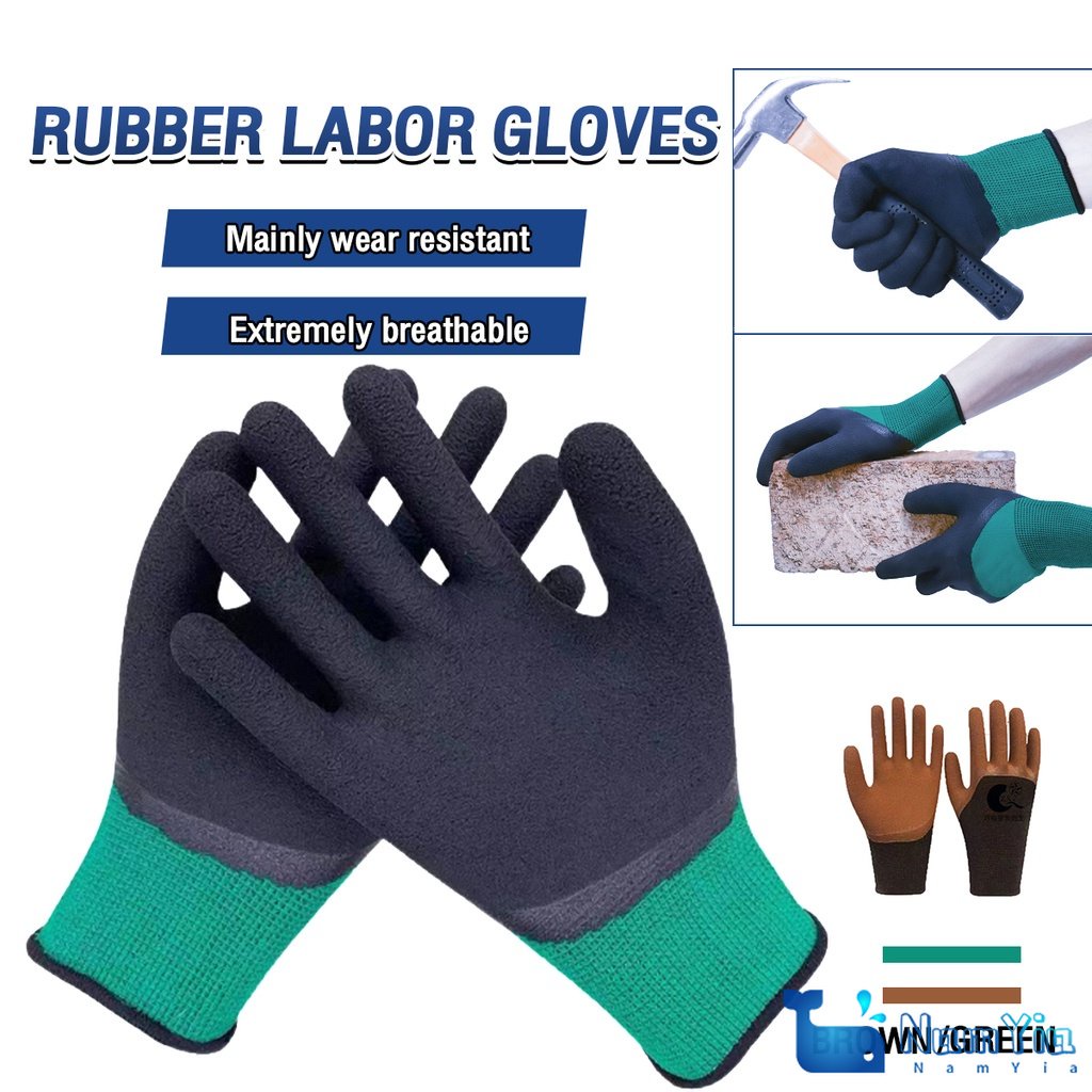 Protective Gloves Labor Gloves Wearresistant Comfort Grip Glove Cut ...