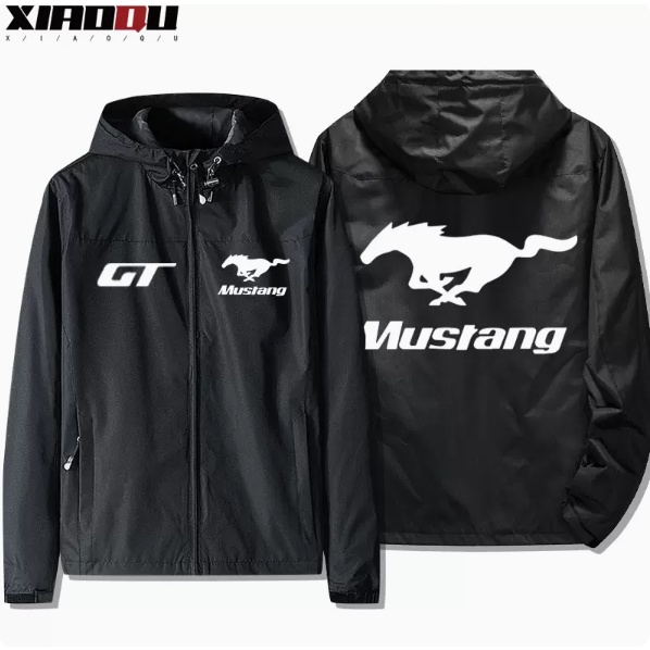 FORD MUSTANG car club custom jacket MACH-E shelby GT500 outdoor driving ...
