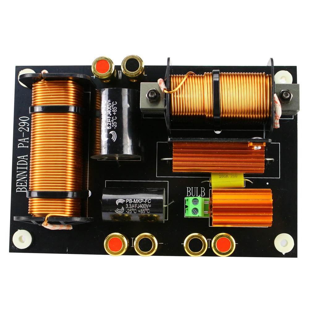 Tweeter Woofer Speaker Crossover 600W-800W Treble Bass 2 way Crossover ...