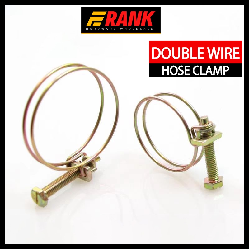 DOUBLE WIRE HOSE CLAMP CLIP Radiator Hose Clamp (SOLD PER 1 PC) Frank ...