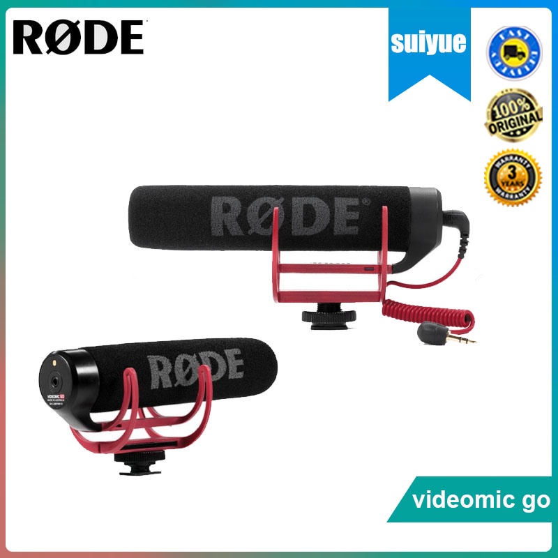 RODE VideoMic GO On-Camera Microphone Camera Microphone | Shopee ...