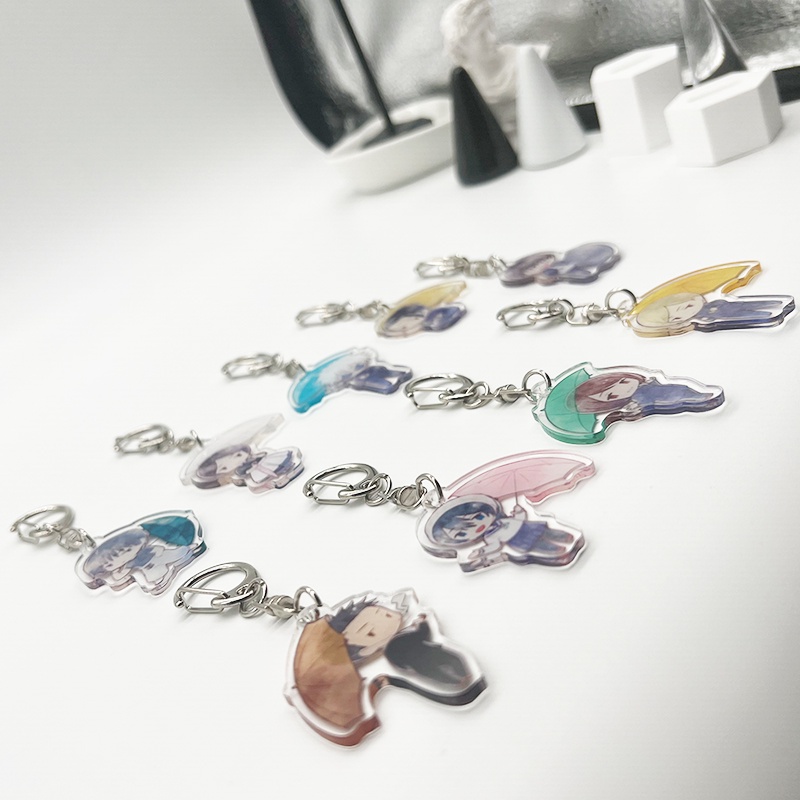 Anime Jujutsu Kaisen Keychains Satoru Gojo Geto Suguru Fushiguro Toji ...