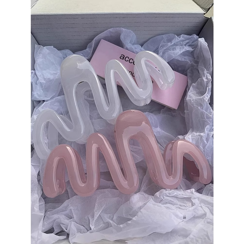 Sweet Girls INS Candy Color Gentle Acrylic Hairpin Hairclips Hair ...