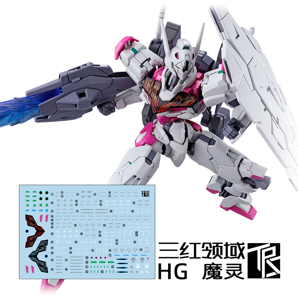 TRS HG TWFM LFRITH water slide decal | Shopee Philippines