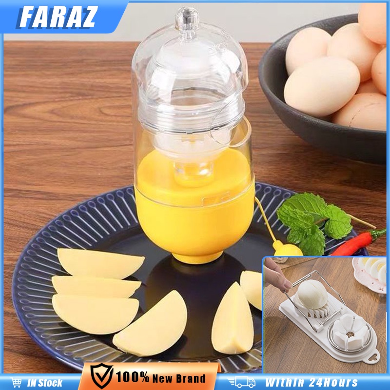 Mini Manual Pull Rope Egg Shaker Mixer Egg Cutter Slicer Golden Egg ...