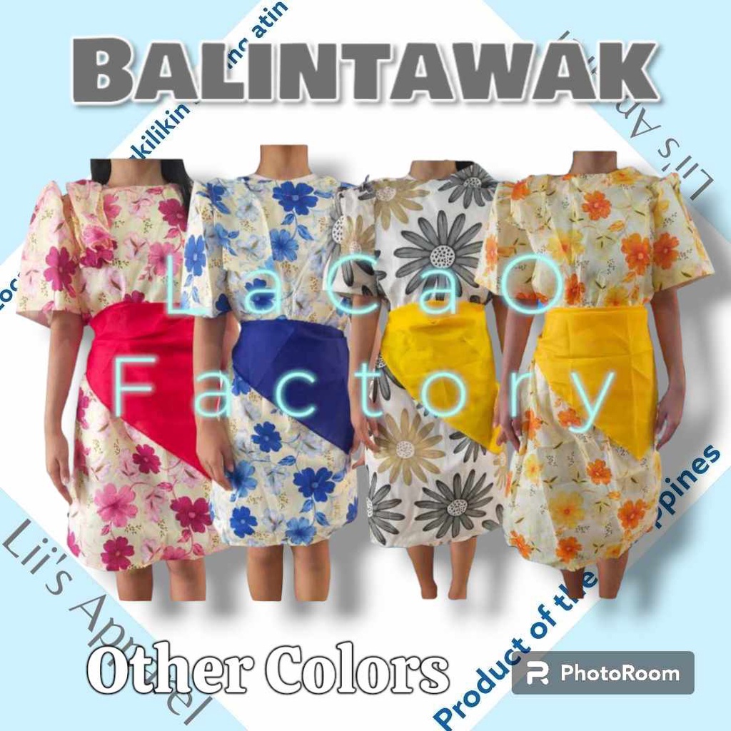 LII'S APPAREL'S/ FILIPINO TRADITIONAL ATTIRE/FILIPINIANA/BALINTAWAK ...