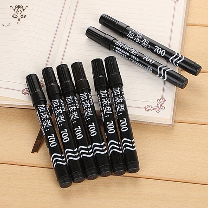 ashleymo Oily Marker Pen Office Stationery Big Head Marker Pen | Shopee Philippines
