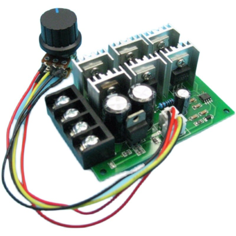 Pwm DC Motor Speed Regulator 40A High Power Motor Drive Module 12V 24V ...