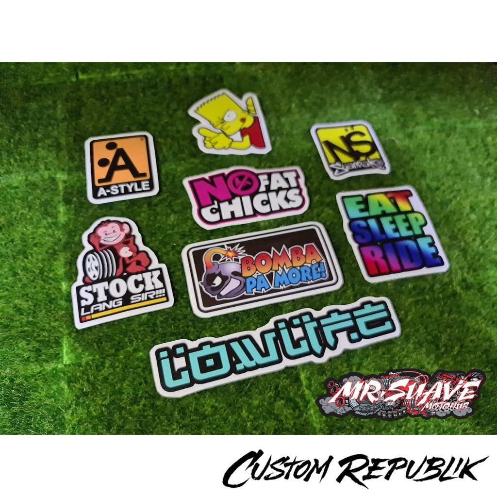 Thailook Stickers Bundle 02 (8Pcs) | Shopee Philippines