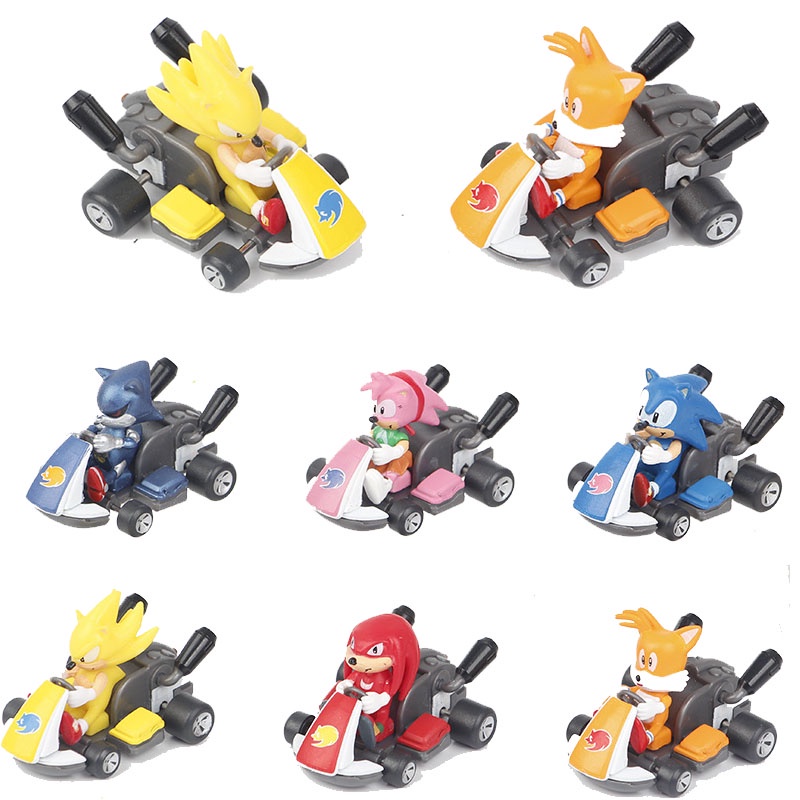 Sonic The Hedgehog Ultrasonic Mouse Action Figures Tails Power Series ...